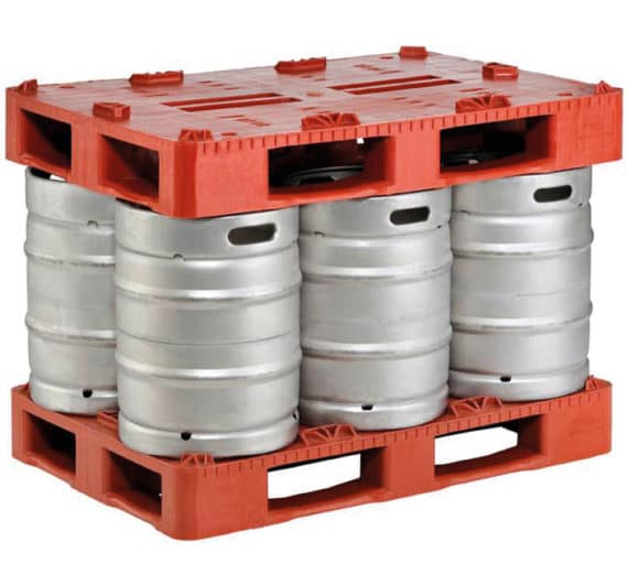 Más ventajas del palet de plástico frente al de madera